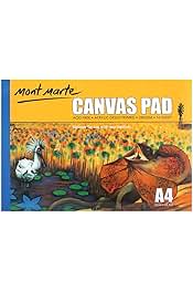 Mont Marte A4 Canvas Pad – Rangora